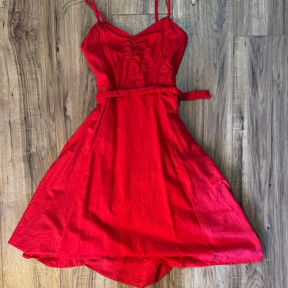 GAP | Dresses | Gap Red Dress | Poshmark